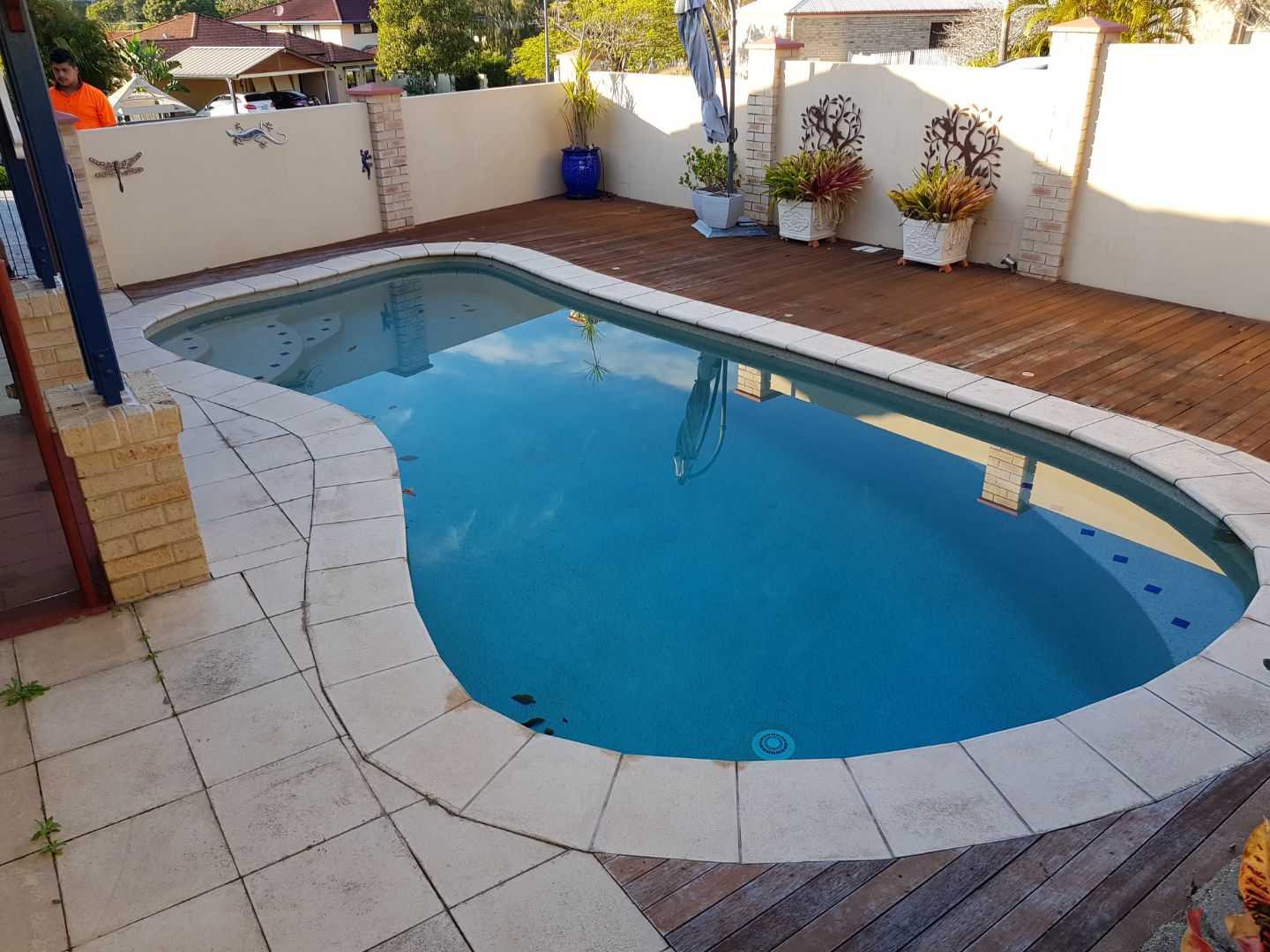 Update swimming pool surrounds | Brisbane Home Landscaping