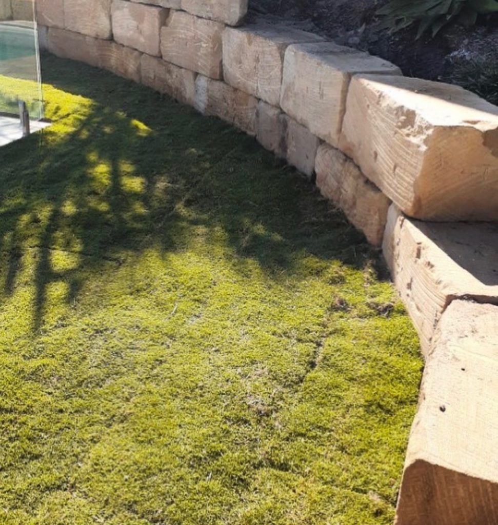 Sandstone Block Retaining Walls | Brisbane Home Landscaping